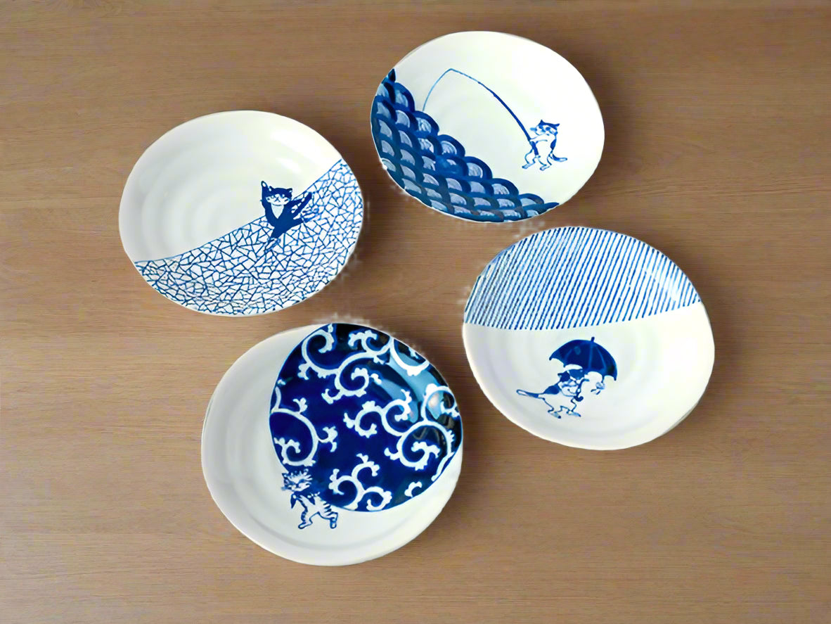 Japanese plates Gift set made in Japan – AKAZUKI