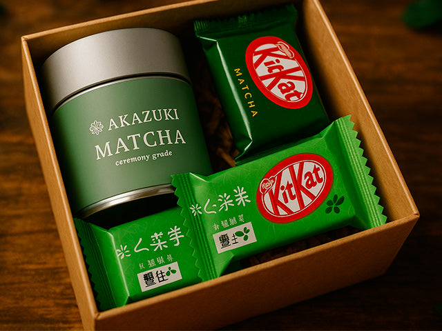 Japanese matcha kit kat gift set – AKAZUKI