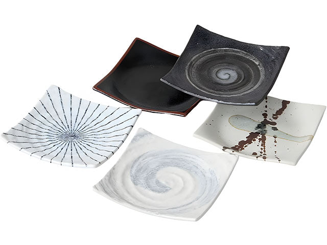 Japanese plates for sushis – AKAZUKI