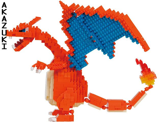 Nanoblock Charizard building kit – AKAZUKI