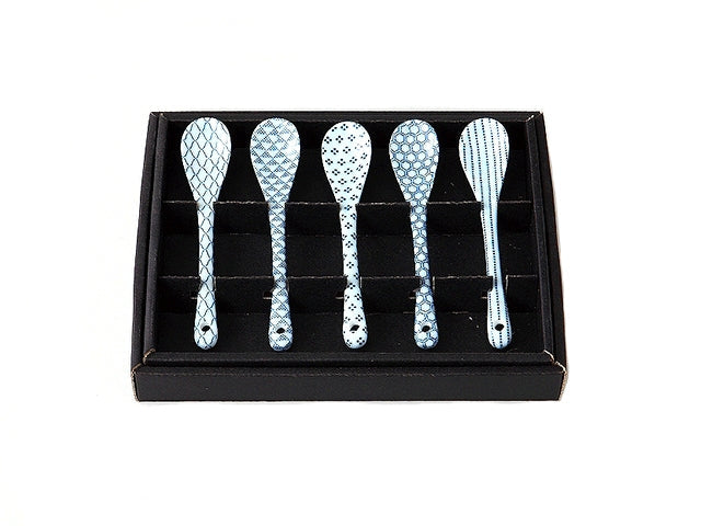 Japanese ceramic small spoon – AKAZUKI