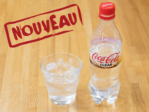 Coca Cola clear limited edition Japan