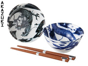 Buy Japanese ramen bowls set – AKAZUKI
