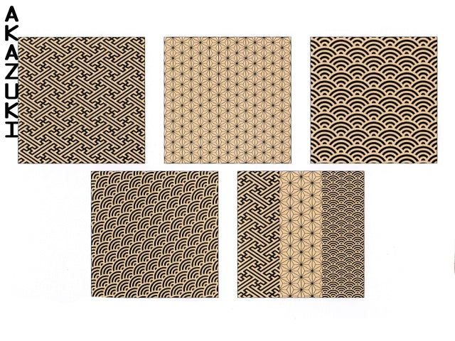 Traditional origami paper – AKAZUKI